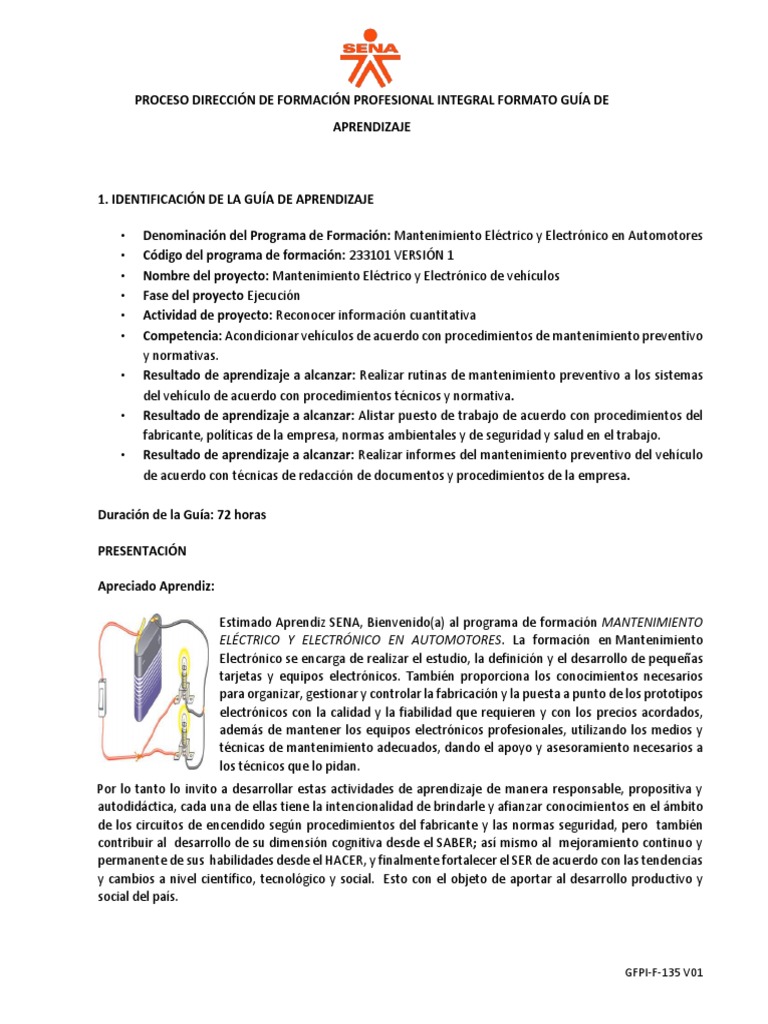 1 - Gfpi-F-019 - Guia - de - Aprendizaje V3 | PDF | Aprendizaje | Combustión
