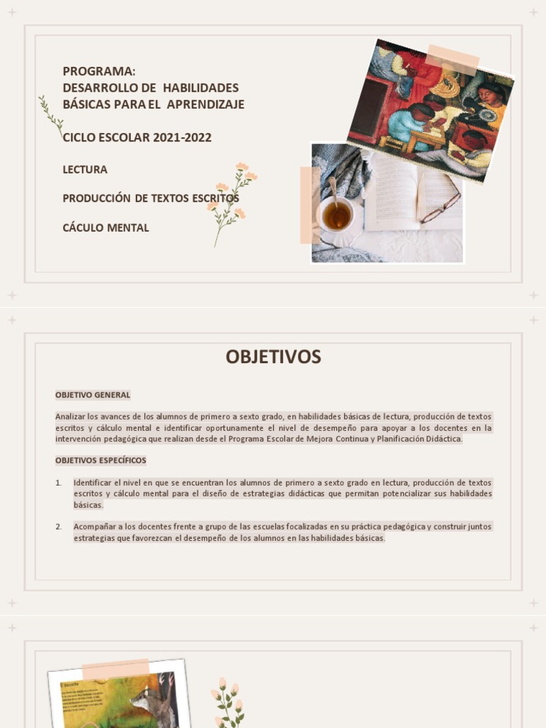 Desarrollo de Habilidades Basicas para El Aprendizaje | PDF ...