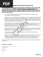 Acima Lease Agreement Overview | PDF | Arbitration | Lease