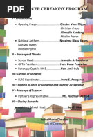 Program Turn Over Ceremony | PDF