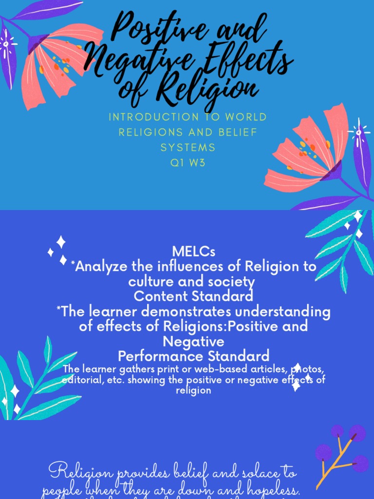 Introduction To World Religions and Belief Systems - q1w3 | PDF