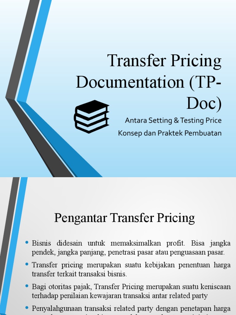 Transfer Pricing Documentation (TP | PDF | Bisnis | Hukum
