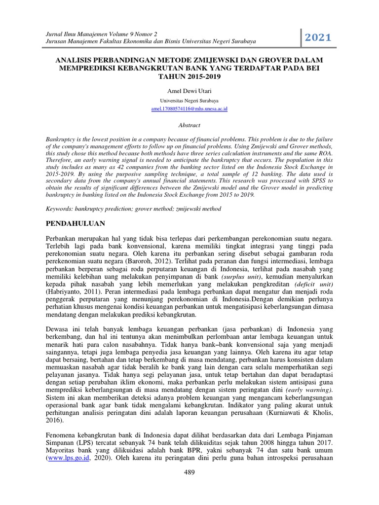 Zmijweski Dan Grover | PDF