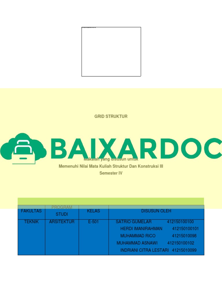 Jenis dan Modul Grid Struktur Bangunan | PDF | Seni