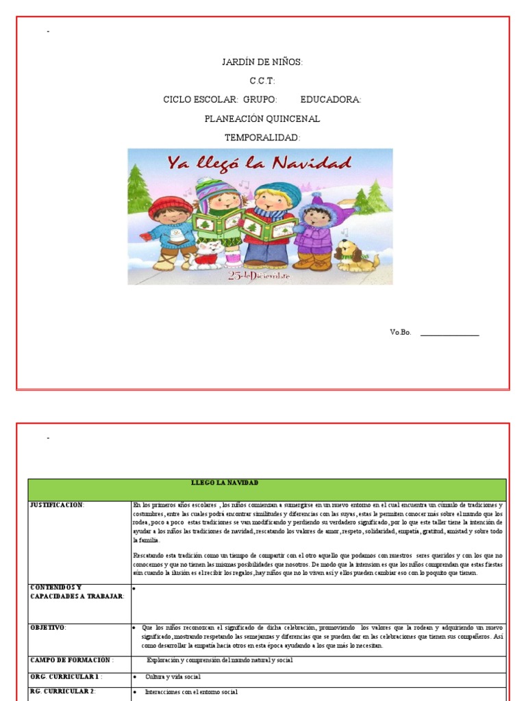 Llego La Navidad 2020 Pdf Navidad Aprendizaje