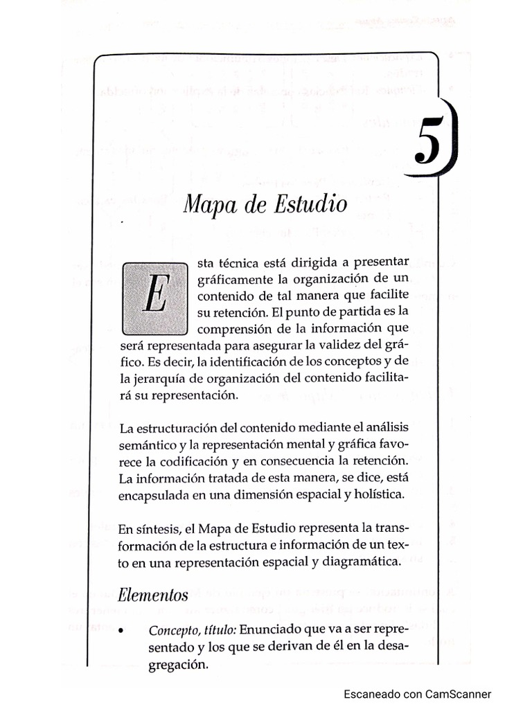 Mapa de Estudio | PDF