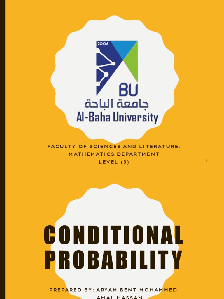 Conditional Probability.. | PDF | Probability | Odds
