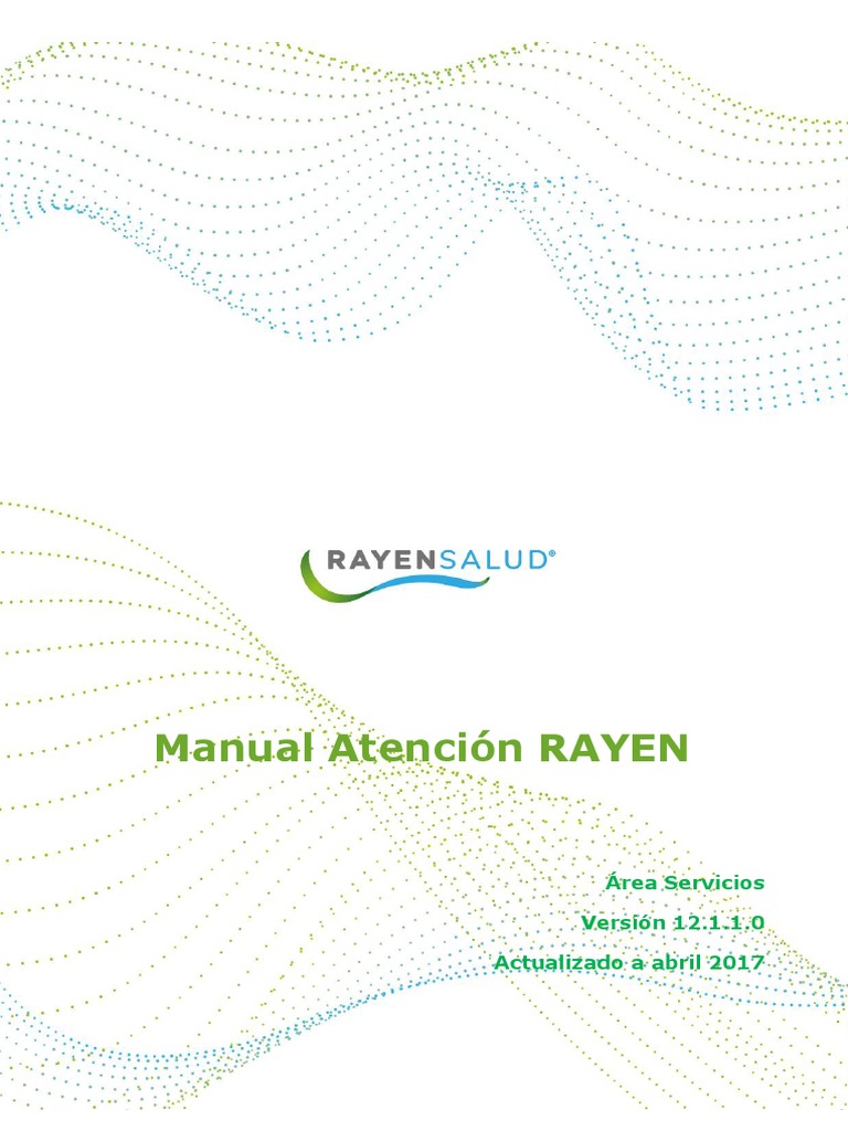Software RAYEN - Manual Atenciones | PDF | Ventana (informática) | Software