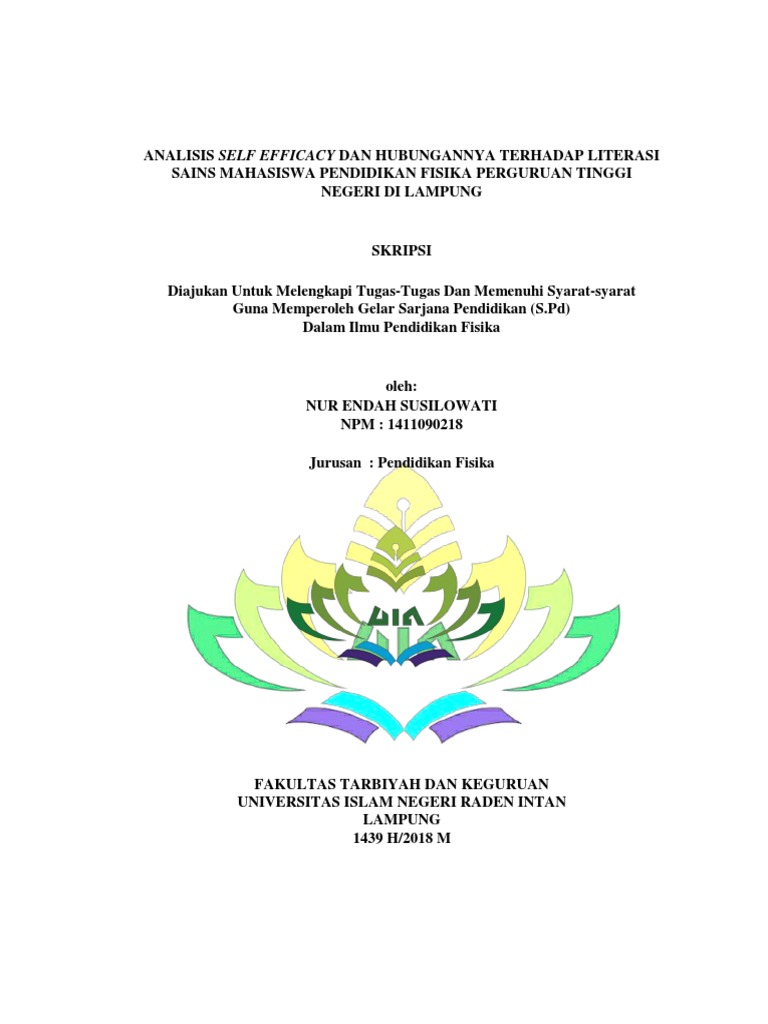 Skripsi 3 | PDF | Kesehatan Holistik | Sains & Matematika