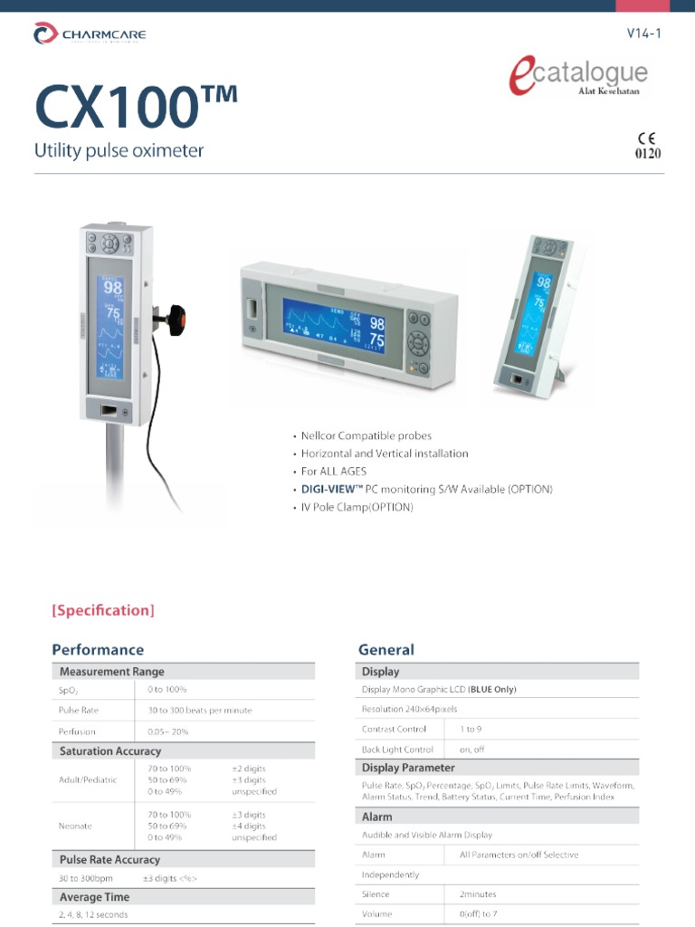 Charmcare CX100 | PDF