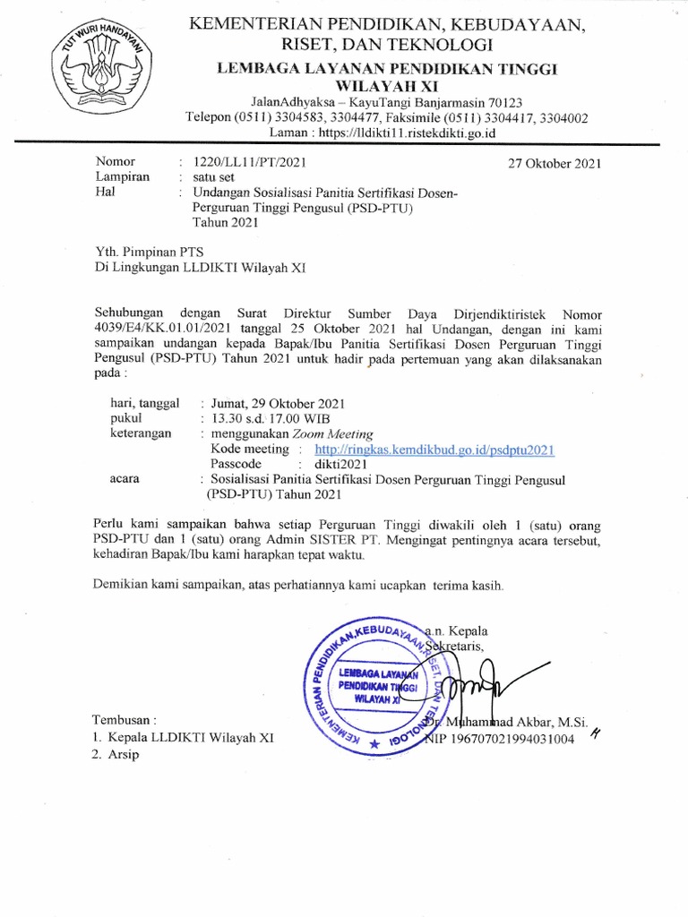 Sosialisasi PSD-PTU 2021 | PDF