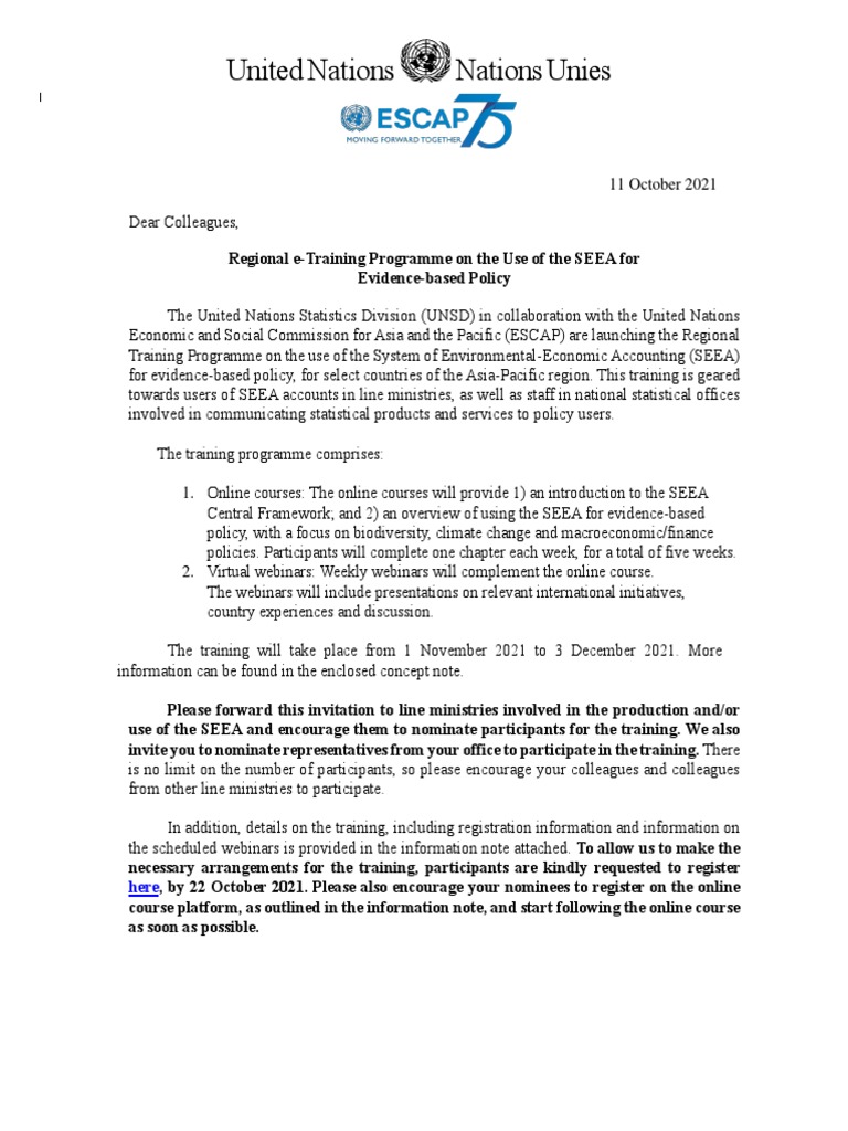 Asia Pacific - Invitation Letter | PDF | Communication