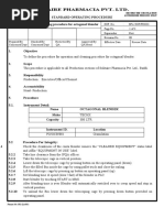 Sample BMR | PDF | Tablet (Pharmacy) | Chemistry