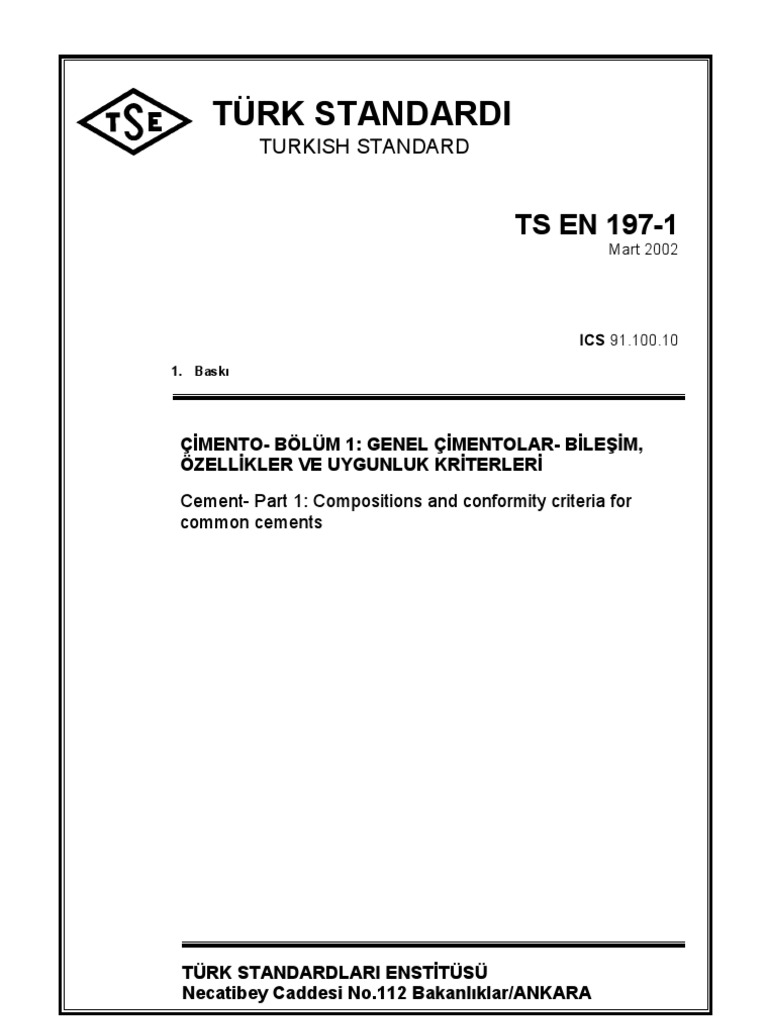TS en 197 1 | PDF