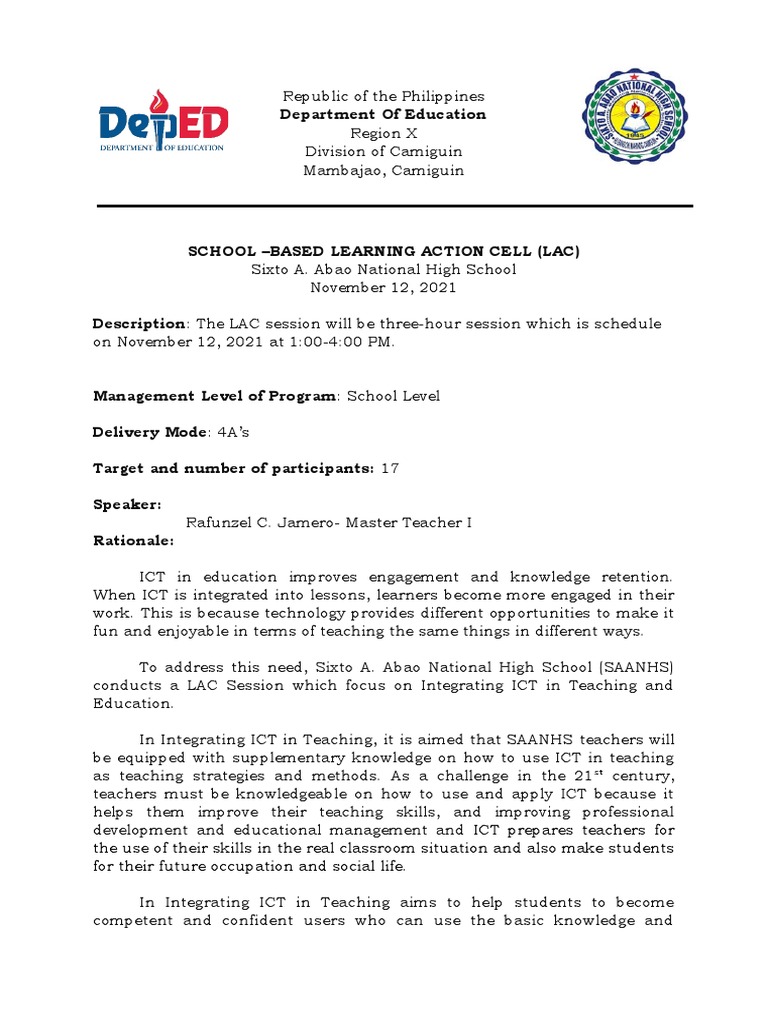 ICT Prepares Teachers For The Use of Their Skills in The Real Classroom ...