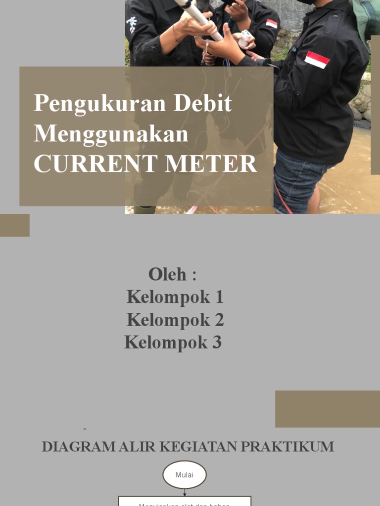 Pengukuran Debit Dengan Current Meter | PDF