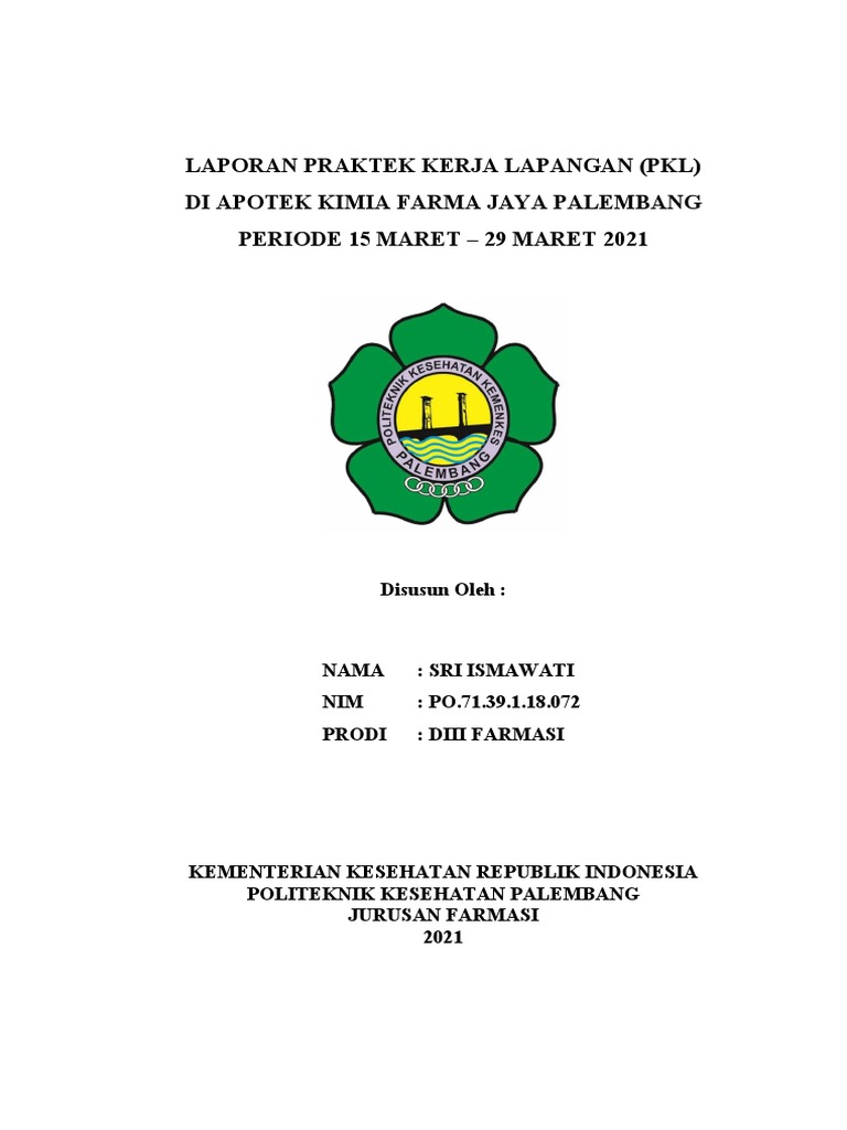Laporan Pkl Apotek Pdf