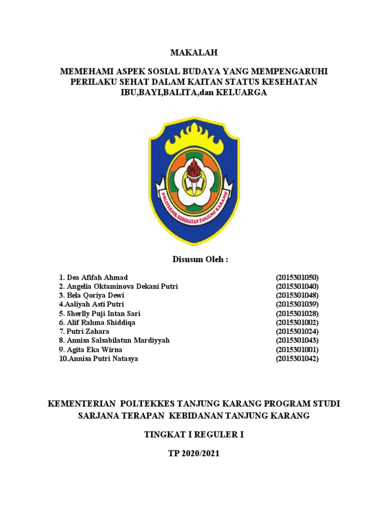 Makalah Isbd Kel 1 | PDF | Gaya Hidup