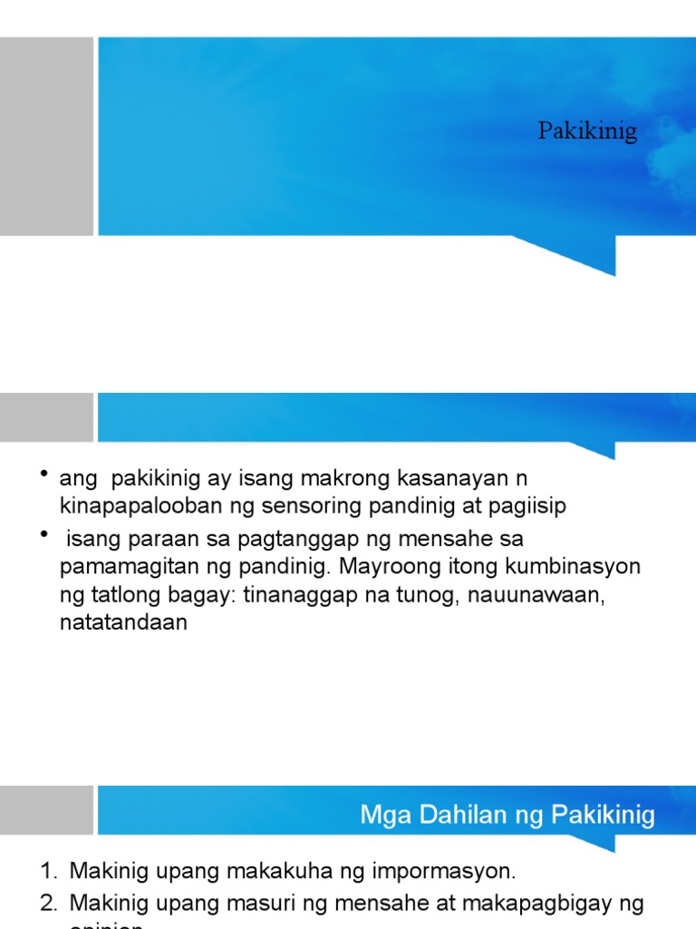 Pagsulat at Pagbasa | PDF