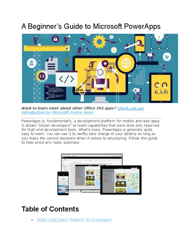 Power Apps Introduction | PDF | Mobile App | Share Point