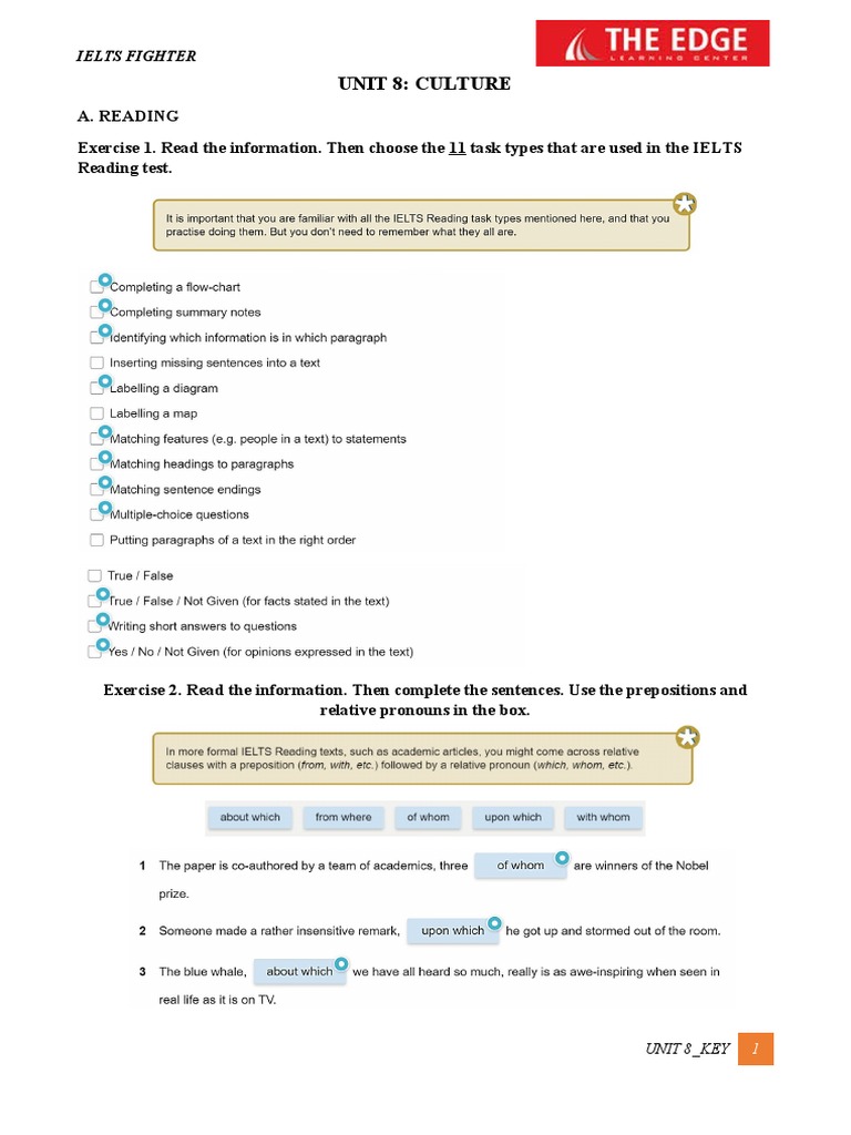 Unit 8 - Key | PDF | Wales | Graffiti