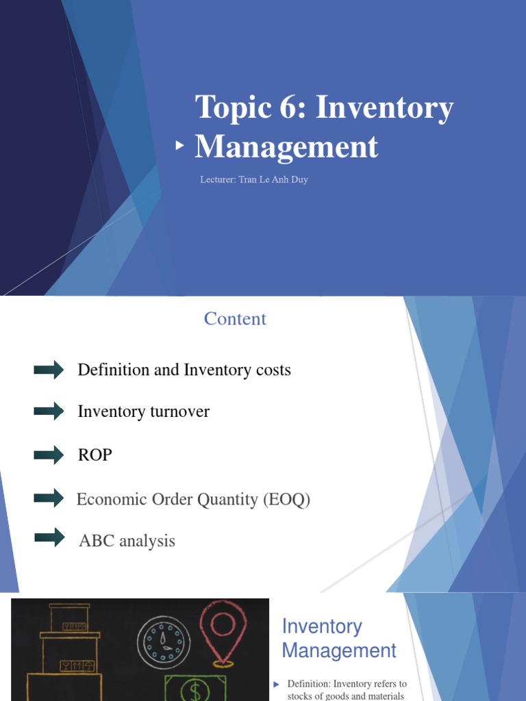 Inventory Management Essentials Guide | PDF | Inventory | Logistics