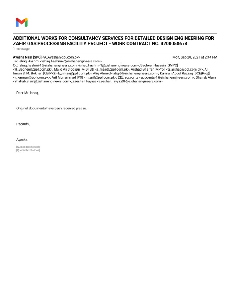 PPL Confirmation Email | PDF | Technology & Engineering