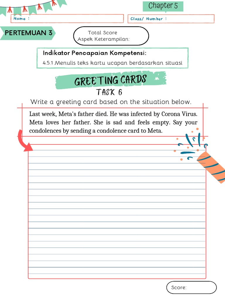 Greeting Cards TASK 6 | PDF