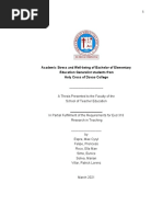 Chapter II RRL | PDF | Stress (Biology) | Anxiety