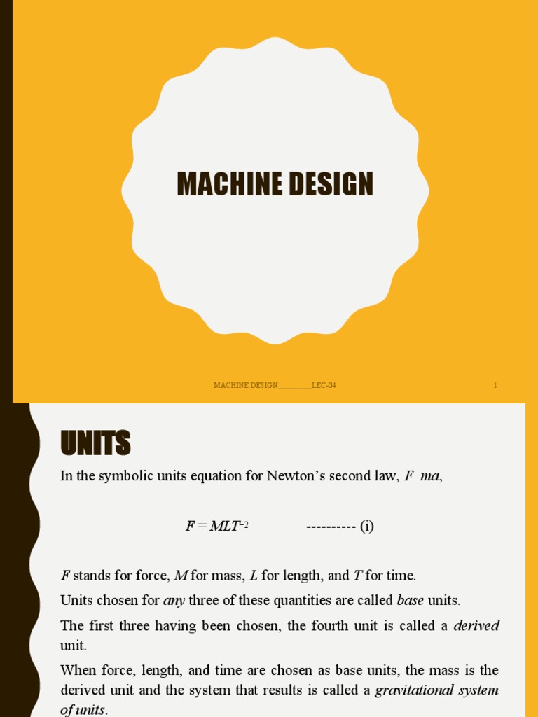 Lecture 04 Machine Design | PDF | Deformation (Engineering) | Ultimate ...