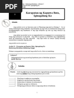 Esp 5 Quarter 1 Week 1 Self-Learning Module | PDF