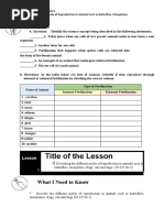 SCIENCE-5-Q2-Module 4 | PDF | Flowers | Plant Reproduction