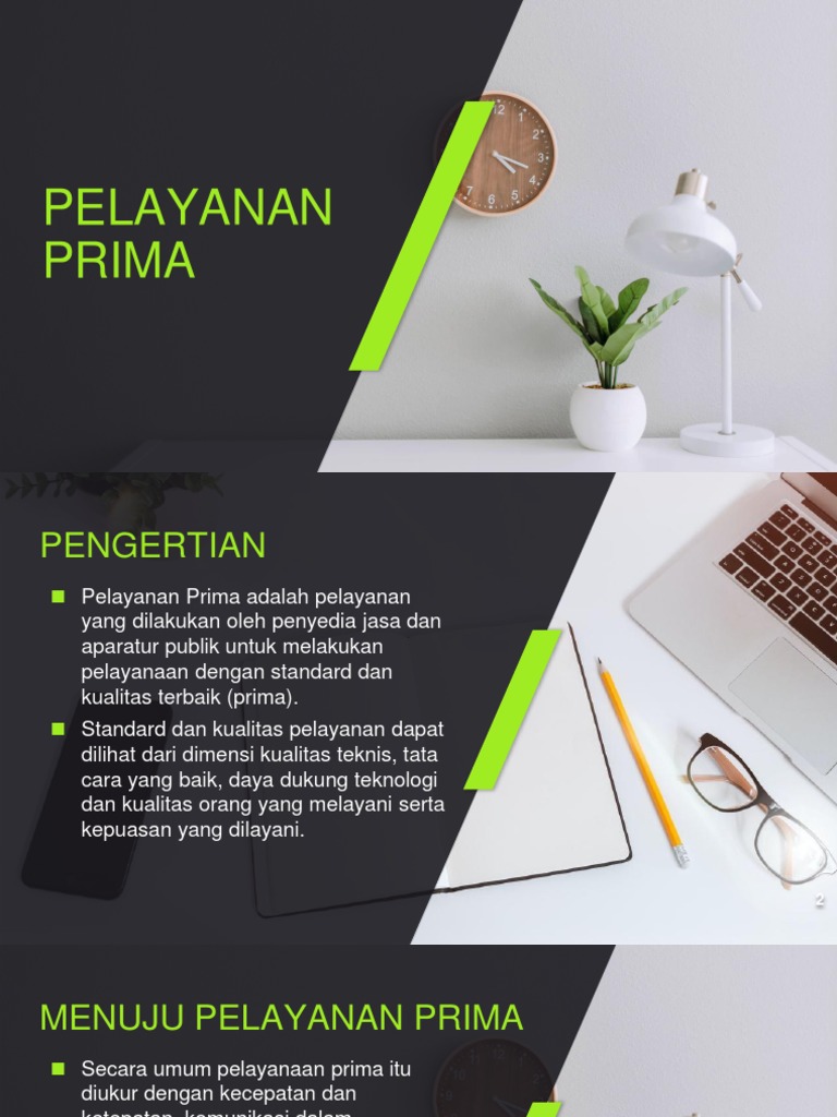Ruang Lingkup Pelayanan Prima | PDF | Pengelolaan Keuangan & Uang