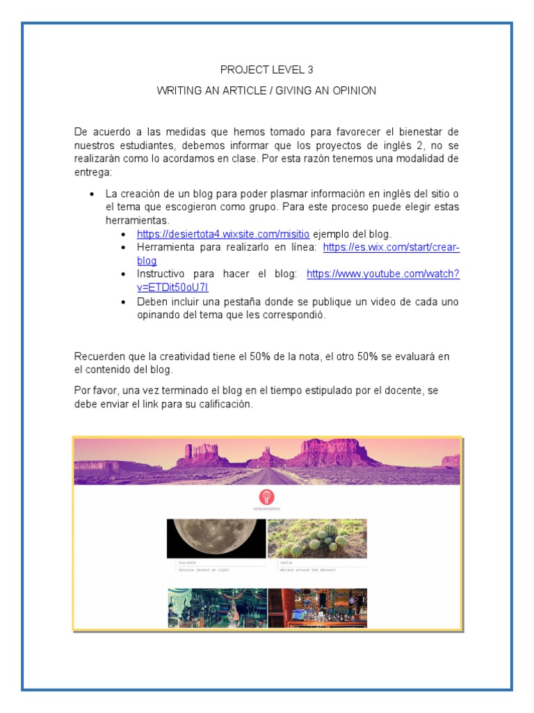 Project Level 3 | PDF