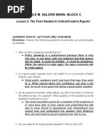 Miriam Defensor Speech | PDF