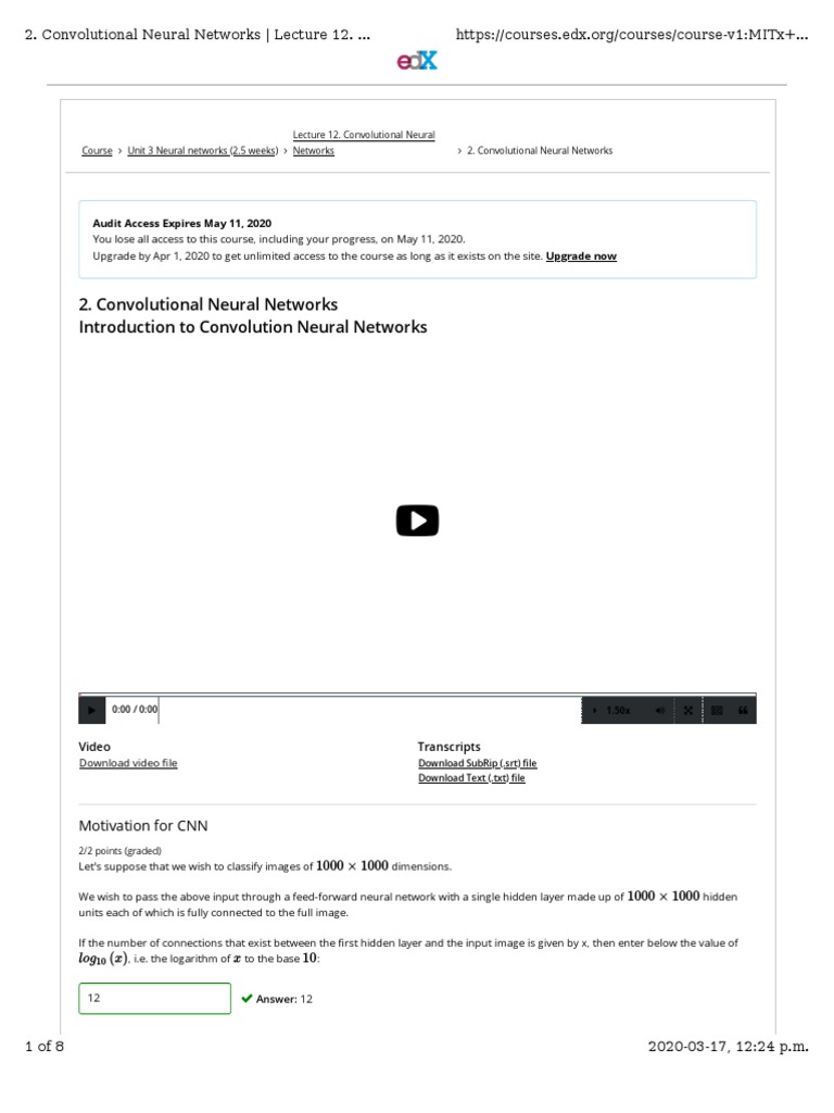 Convolutional Neural Networks Introduction To Convolution Neural Networks | PDF | Applied ...