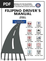 Road Traffic Signs (Tagalog) | PDF | Traffic | Land Transport