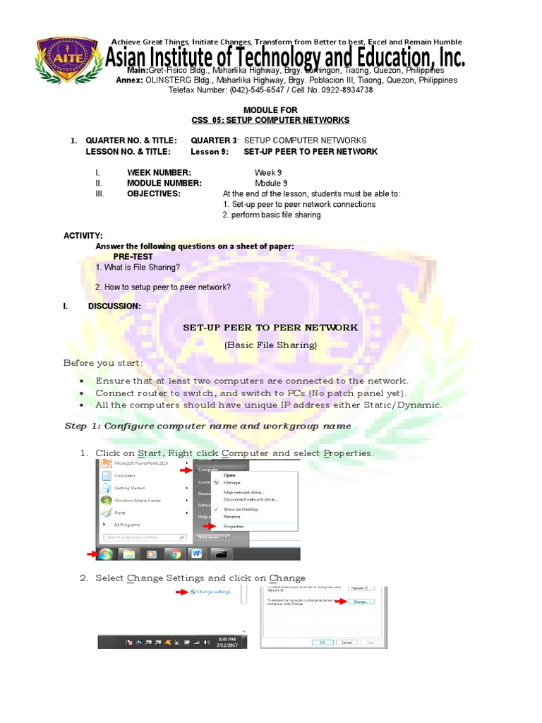 Css 05 Week 9 Module 9 Basic File Sharing Peer To Peer Pdf Computer Network 0396