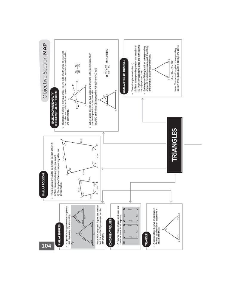 Triangle Class 10 | PDF | Triangle | Area