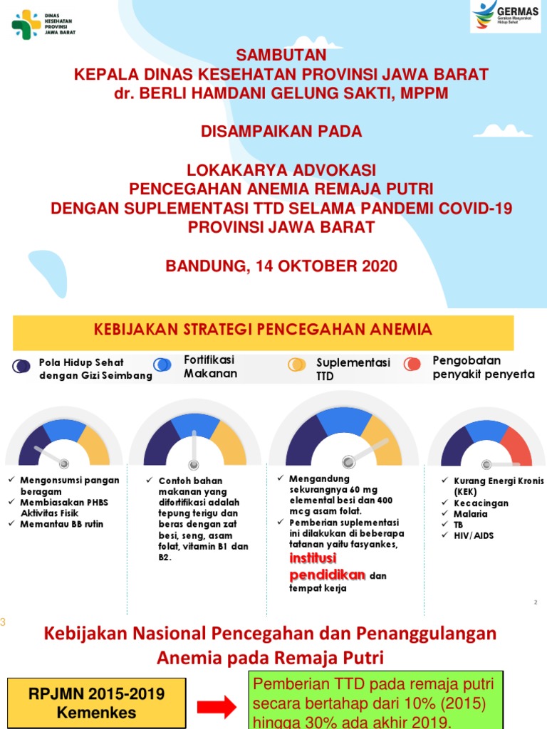 BERLI - Dinkes - Dukungan Dan Komitmen - Webinar TTD Rematri 14 Oktober ...