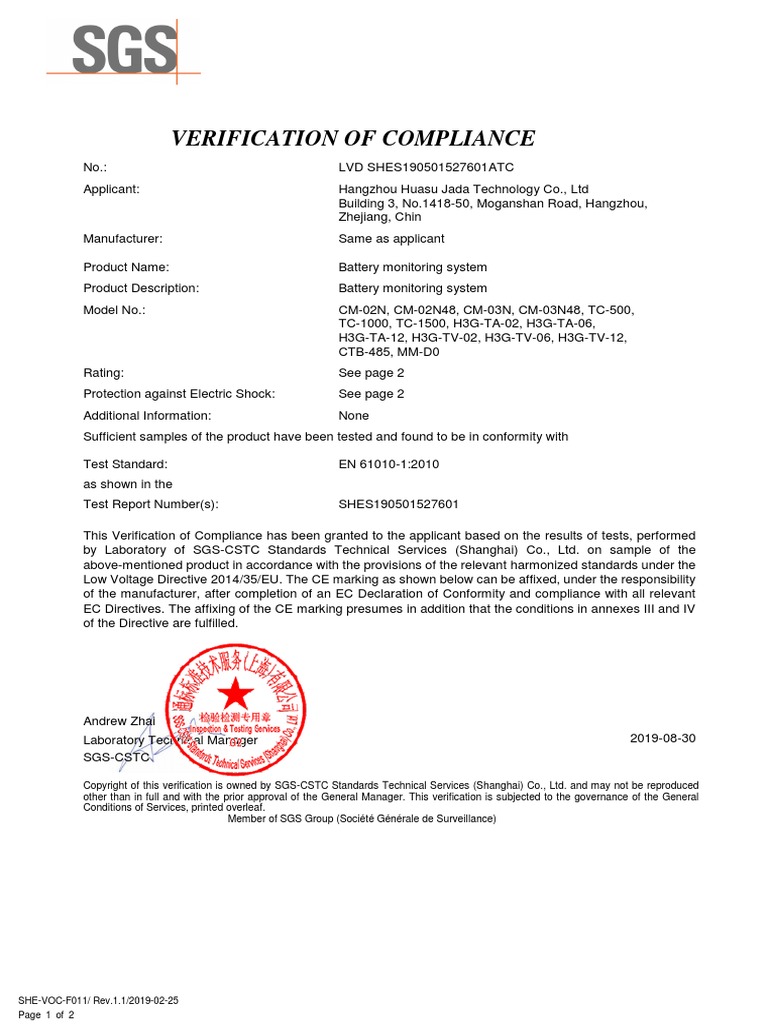 CE-LVD Certification | PDF | Electricity | Electrical Engineering
