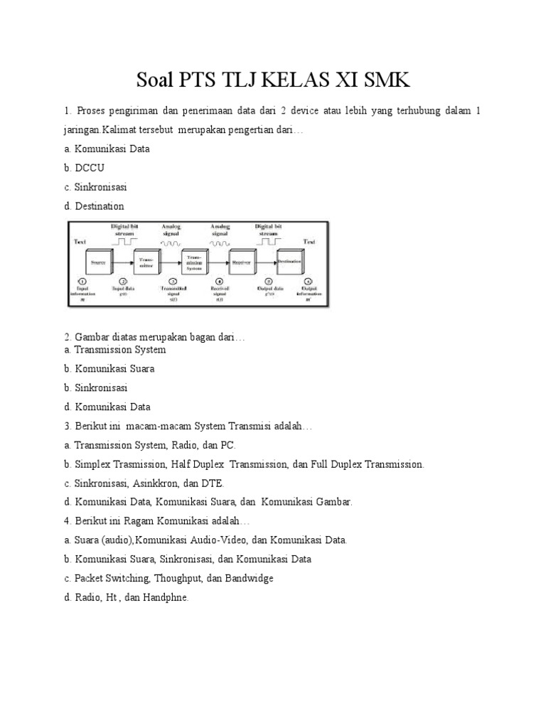 PTS TLJ SMK XI | PDF