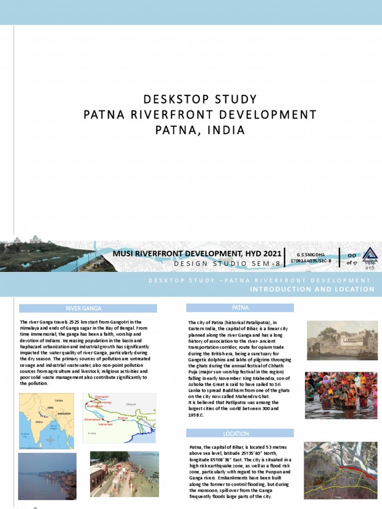 Patna Riverfront Development Overview | PDF
