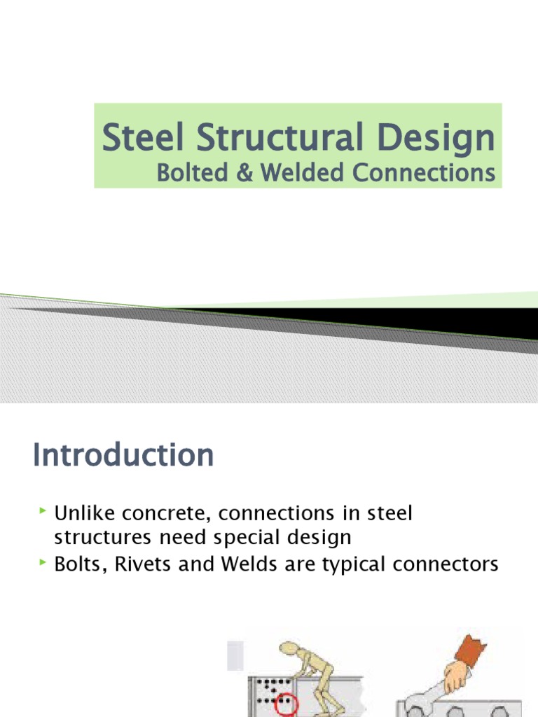 TEORI - Bolted & Welded Connections | PDF | Strength Of Materials | Screw