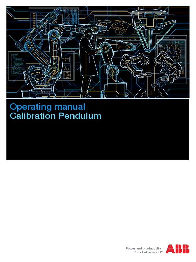 Operating Manual: Calibration Pendulum | PDF | All Rights Reserved ...