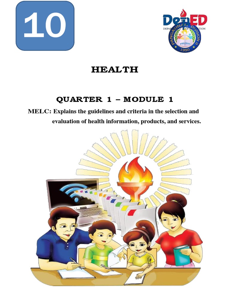 Health: Quarter 1 - Module 1 | PDF | Health Care | Patient