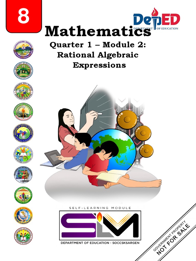 Mathematics: Quarter 1 - Module 2: Rational Algebraic Expressions | PDF ...