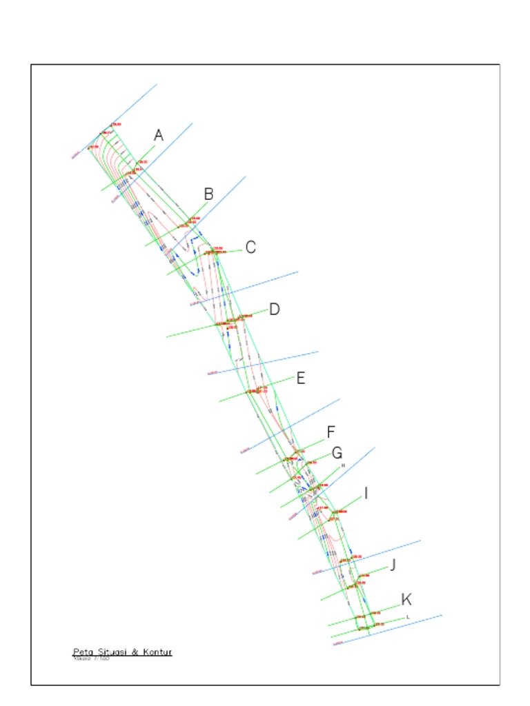 Peta Situasi & Kontur | PDF