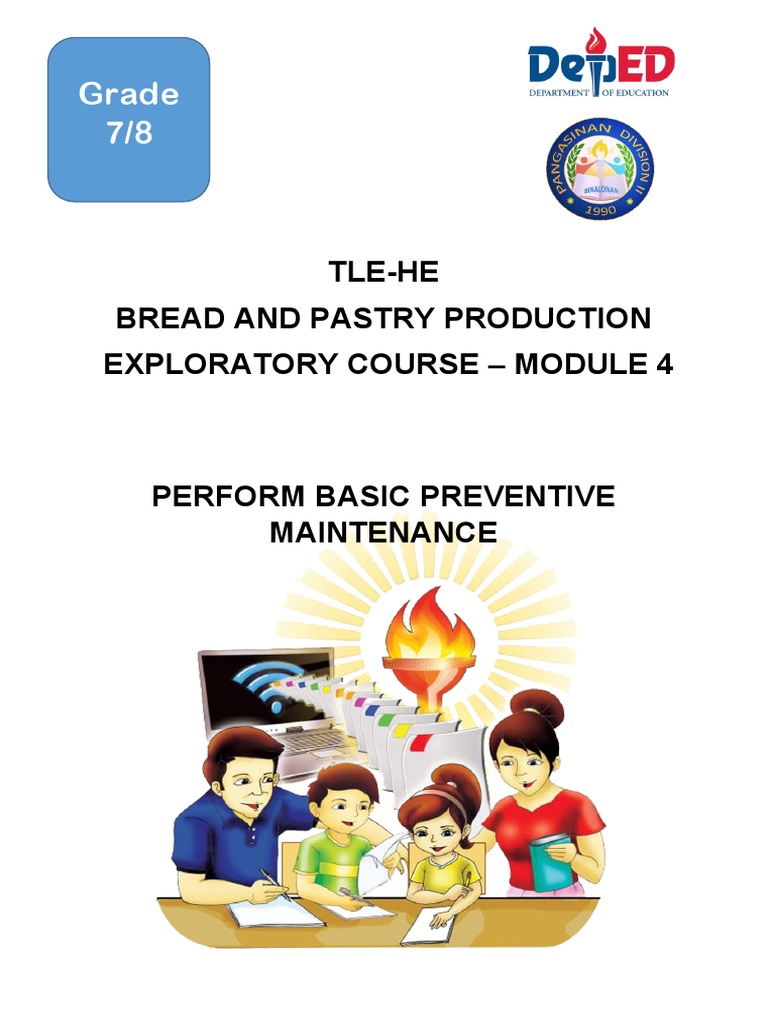 Grade 7/8: Tle-He Bread and Pastry Production Exploratory Course ...