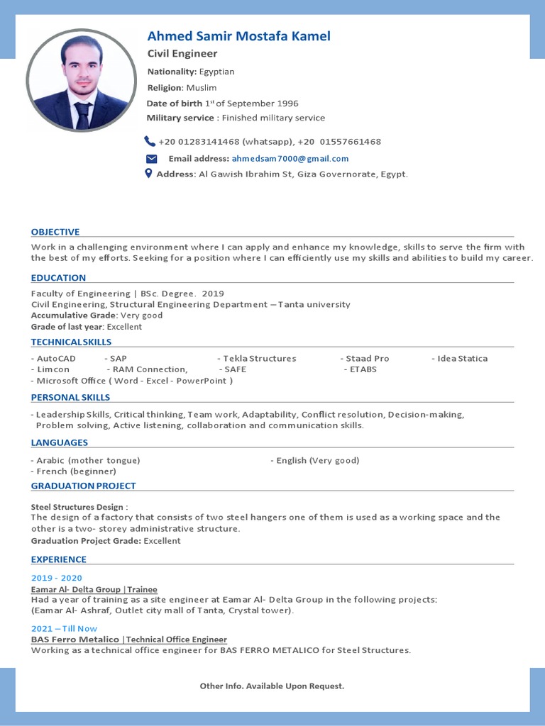 CV-Ahmed-Samir 2021 | PDF